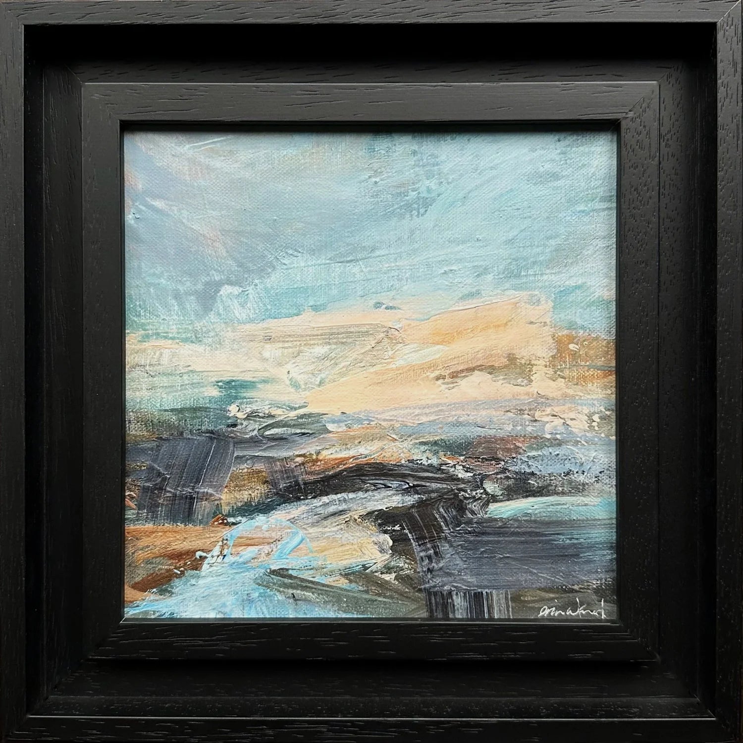 Pink Cloud, Turquoise Sea – Zillah Bell Gallery